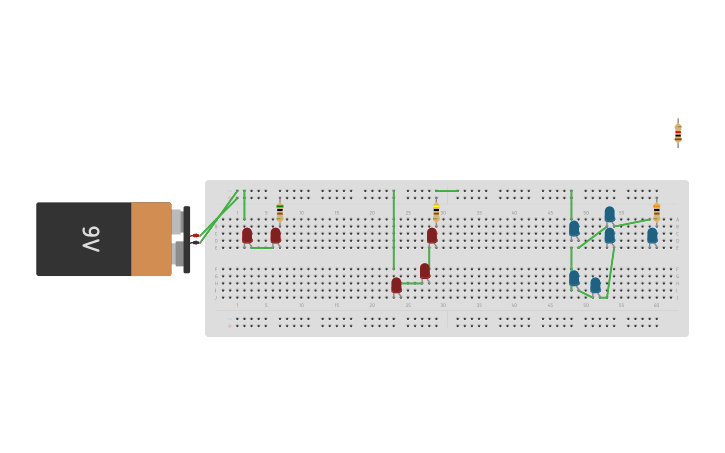 Circuit Design Simulacion Led Tinkercad
