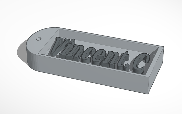 3D design Vincent Carrillo | Tinkercad
