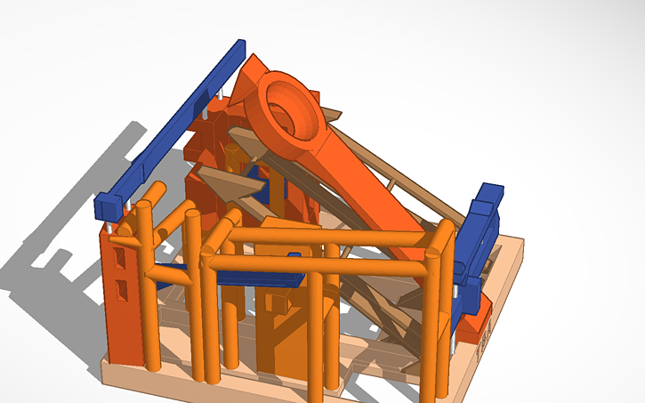 3D design Mini Catapult 1 Print | Tinkercad