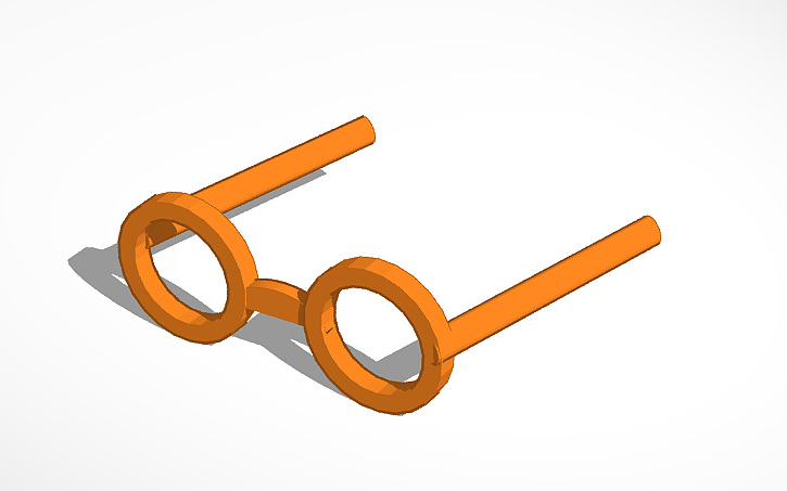 3D design Glasses | Tinkercad
