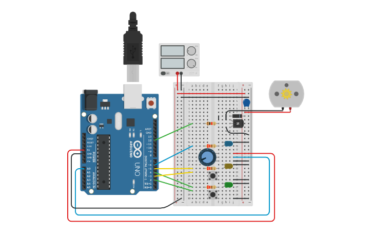 Circuit design Lab 1 - Part C | Tinkercad Circuit design Lab 1 - Part C | Tinkercad
