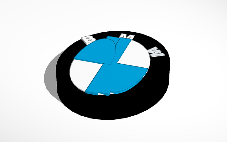 3D design bmw logo - Tinkercad