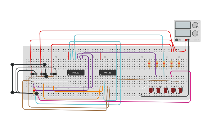 Circuit design EEN project- phase 3 - Tinkercad