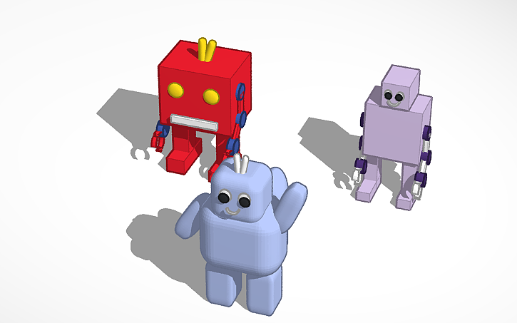 3D design Robots - Tinkercad