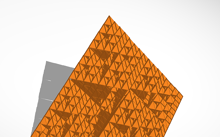 3d Design Fractal Pyramid Tinkercad