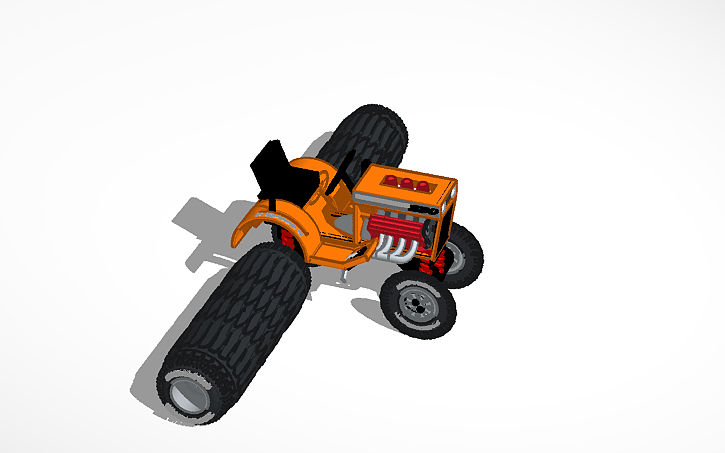 3D design Mud mower customize | Tinkercad