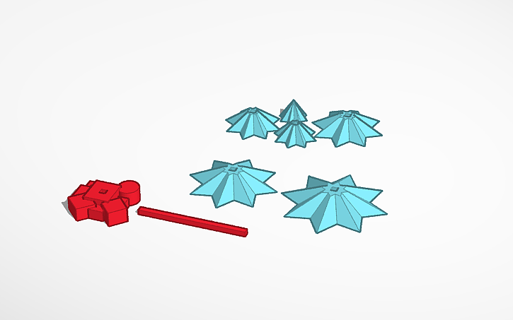 3D design Christmas tree - Tinkercad