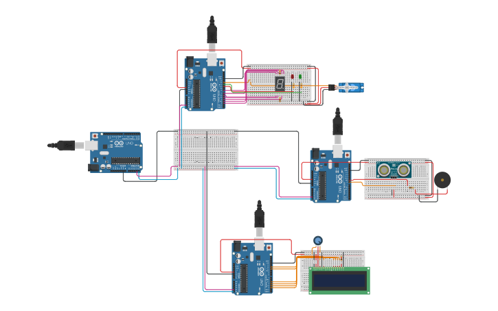 Circuit design Aduno | Tinkercad