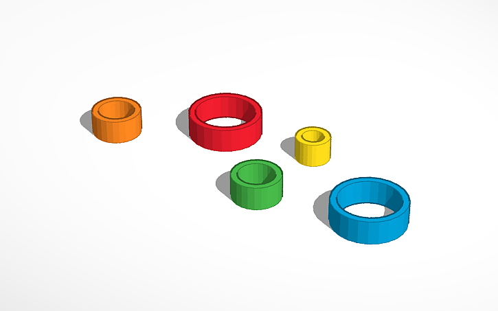 3D design Ruler Practice: Midpoint Mode - Tinkercad