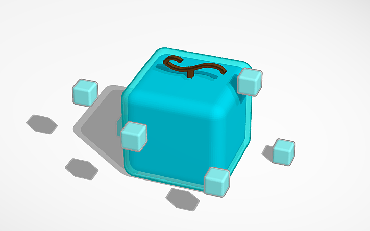 3D design Control Fruit (Blox Fruits) - Tinkercad