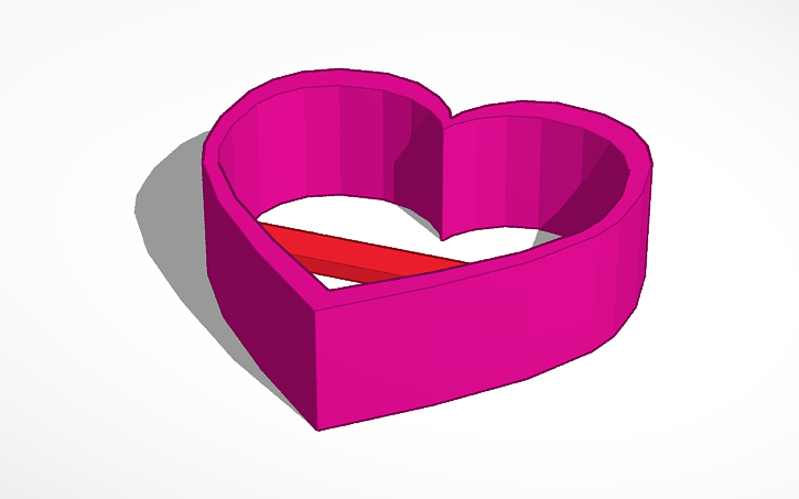 3D design Heart - Tinkercad