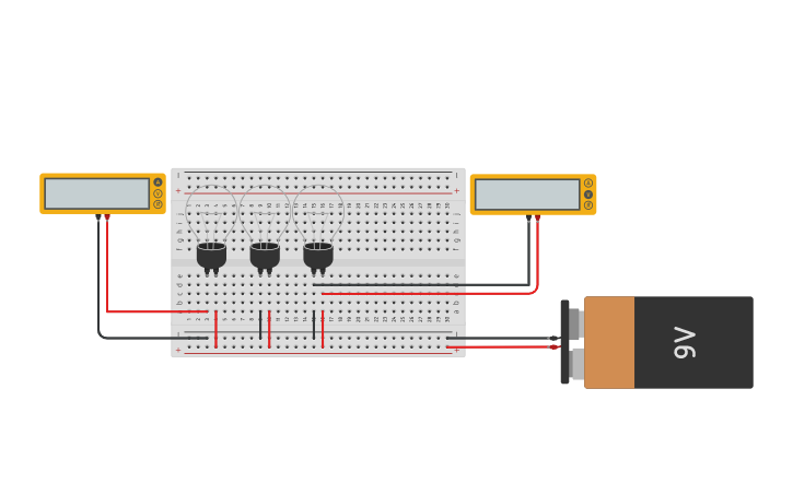 Circuit design circuito en paralelo - Tinkercad