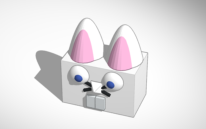 3D design Easter bunny | Tinkercad