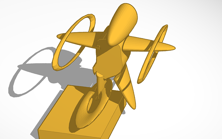3D design Balance Trophy | Tinkercad