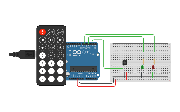 Circuit Design Sessão 6 Sensor Ir Tinkercad