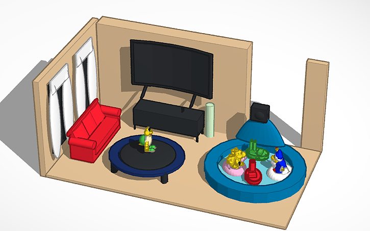 3D design sml bowser jr credit card part 1 - Tinkercad