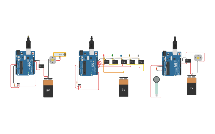Circuit design simple arduino and relay project - Tinkercad