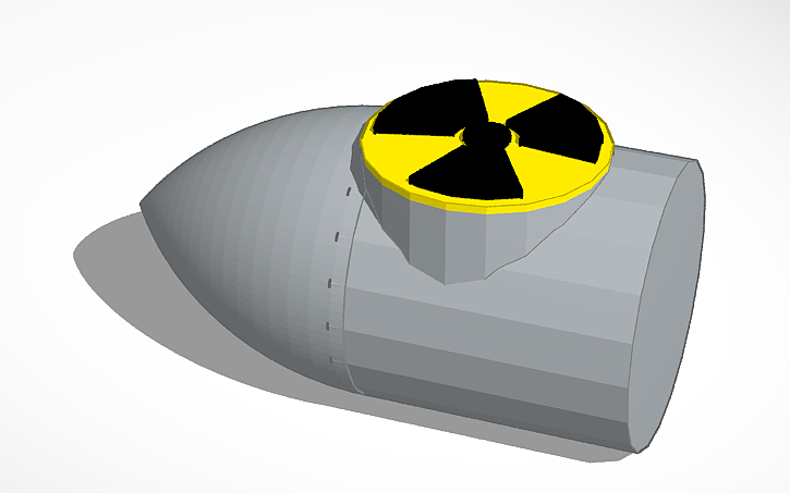 3D design Nuclear Bomb - Tinkercad
