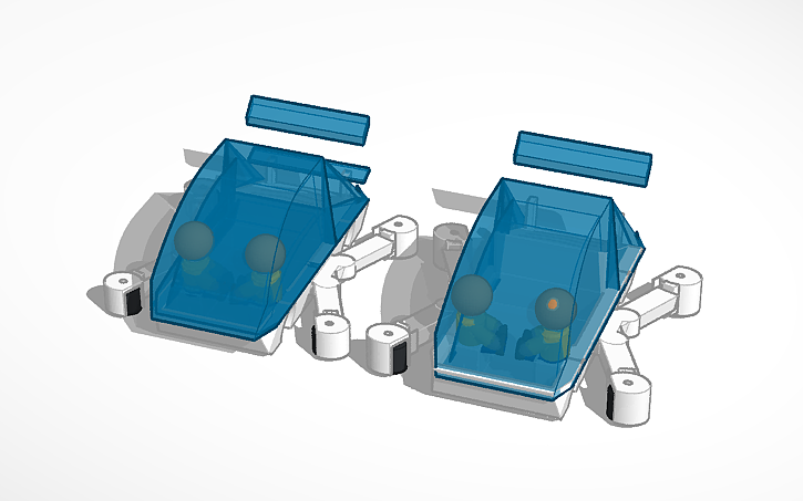 3D design Flying Car - Tinkercad