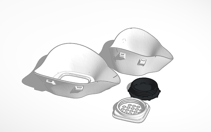 3D design Mask - Tinkercad