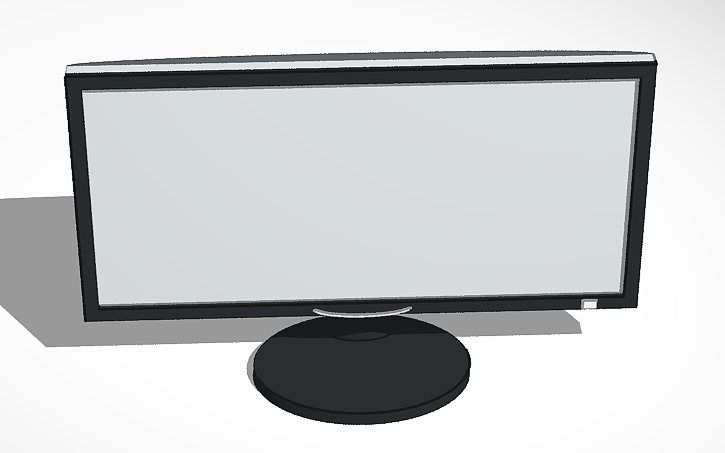 3D design TV (TELEVISION) - Tinkercad