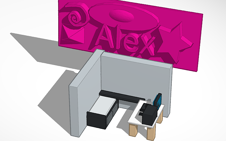 3D design Alex room | Tinkercad