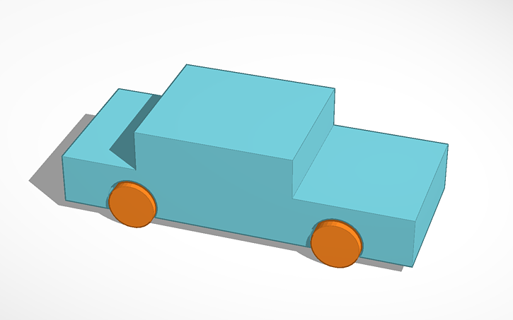 3D design Working Toy Car (Matchbox size) - Tinkercad