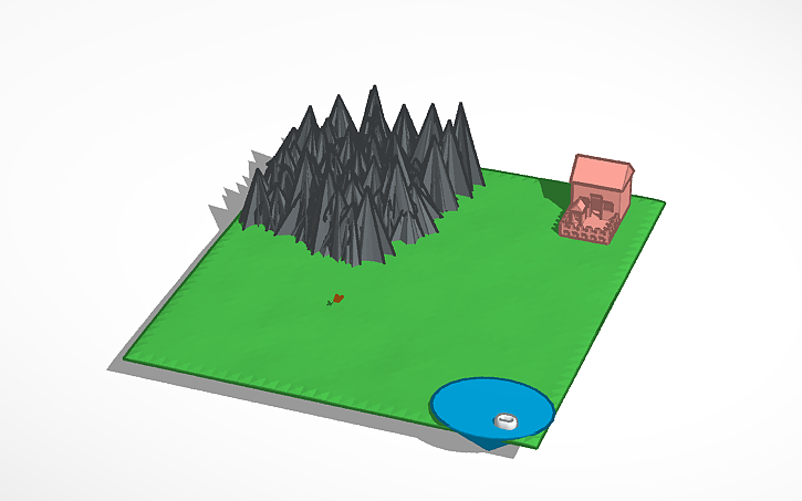 3D design mini world xD | Tinkercad