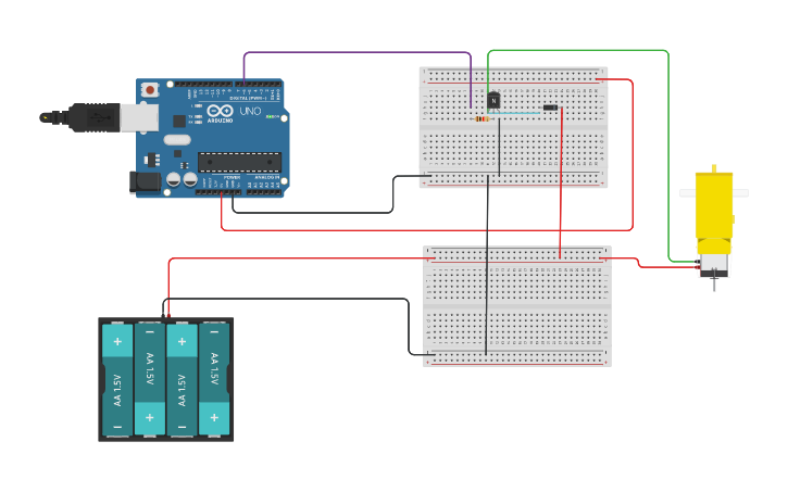 Circuit Design Motores Cc Tinkercad