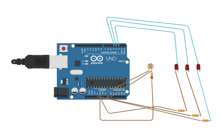 Circuit Design Bgh Arduino Y Fotoresistencia Tinkercad