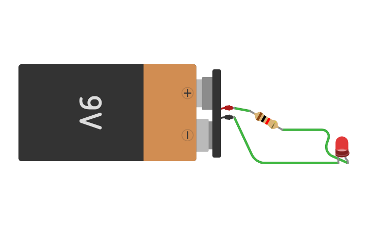 Circuit design circuito 1 - Tinkercad