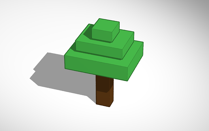3D design Tree - Tinkercad