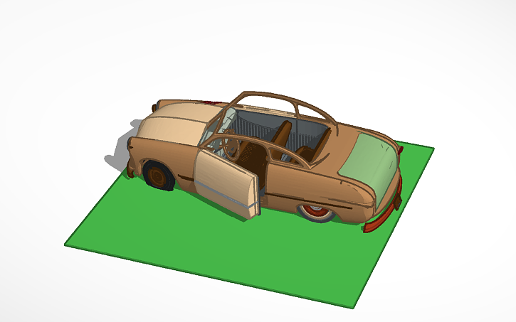 3d Design Rusty Broke Down Old Ford Tinkercad