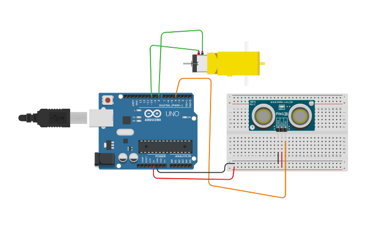 Circuit design Reto 1 :v - Tinkercad