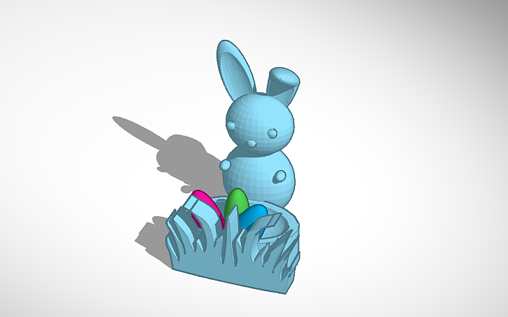 3D design Easter - Tinkercad