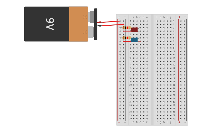 Circuit Design Led Tinkercad