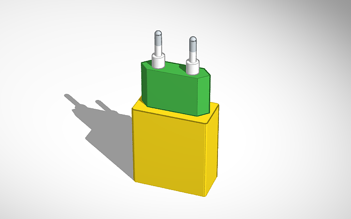 3D design 3d USB Charger - Tinkercad