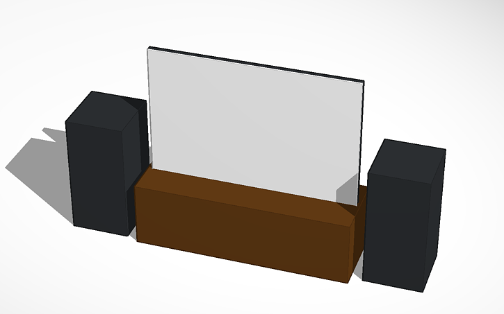 3D design TV - Tinkercad