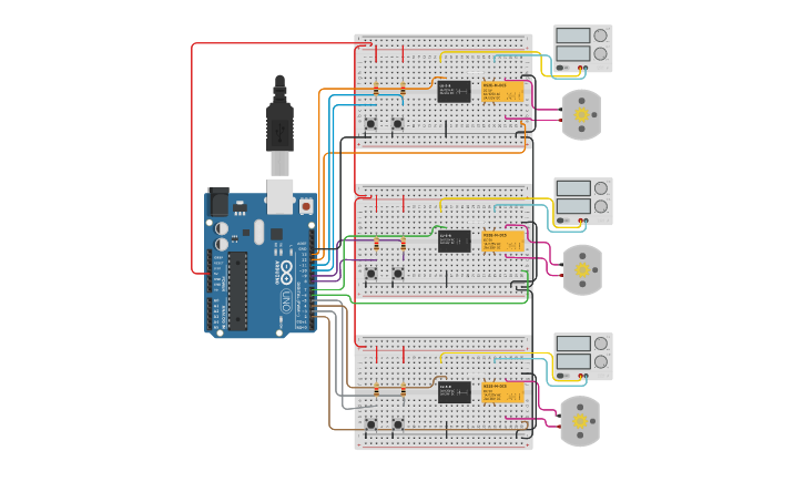 Circuit design PC2 | Tinkercad