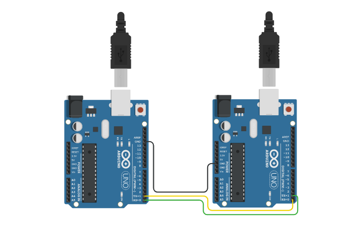 Circuit design UART_002 - Tinkercad