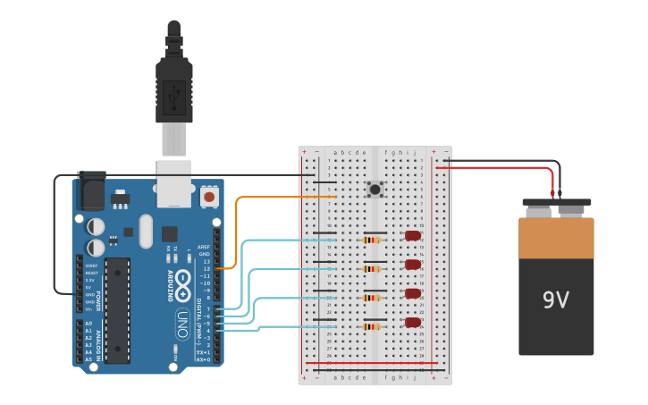 Circuit design EDGE DETECTOR - Tinkercad