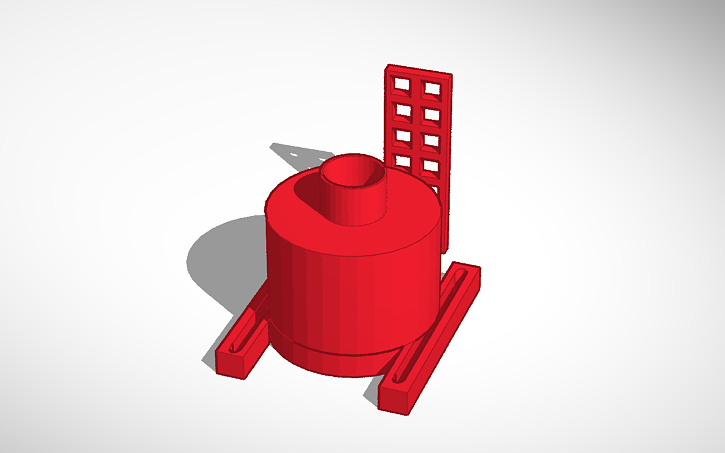 3D design Sumo Bot Sharpener Mount - Tinkercad