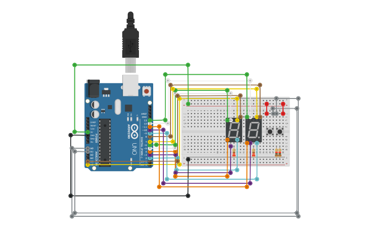 Circuit design Proyecto - Tinkercad