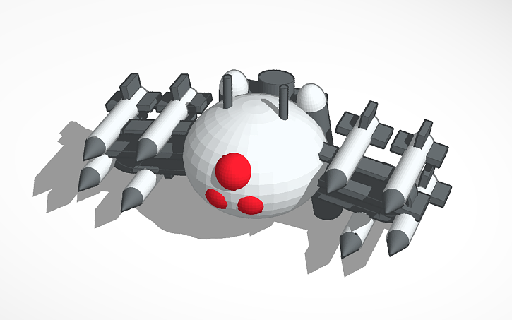 3D design Missile Destroyer Drone | Tinkercad