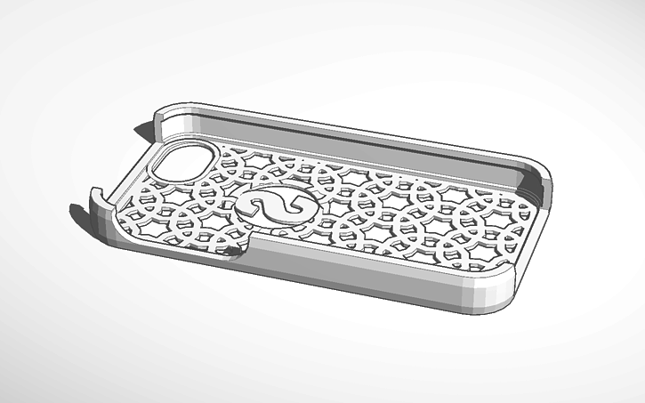 3D design Iphone case - Tinkercad