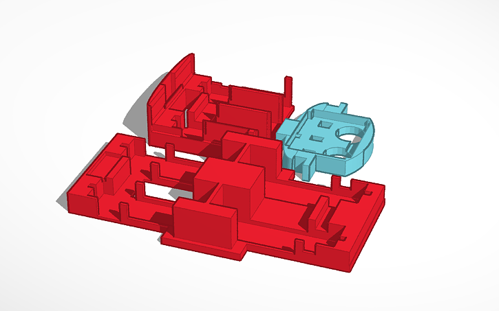 3D design Chasis_coche_arduino - Tinkercad