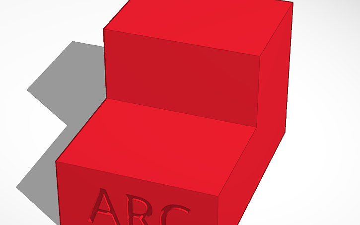 3D design figura 1 ARC - Tinkercad