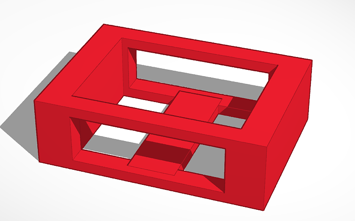 3D design SD Card Slot - Tinkercad