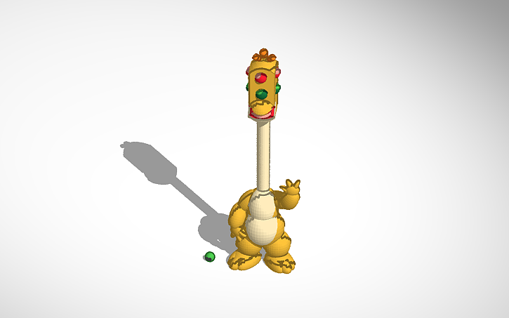 3D design Experiment 102 (stopgo) - Tinkercad