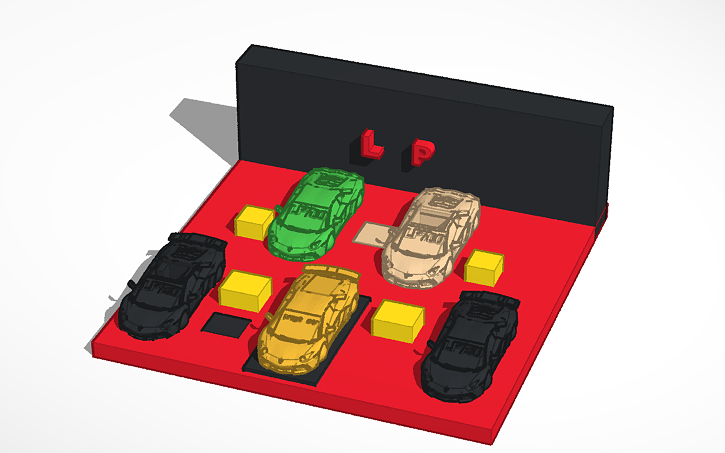 3D design tinkercad fos - lamborghini aventidor lp | Tinkercad